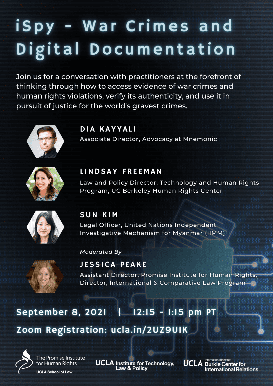 Panel: iSpy - War Crimes and Digital Documentation | UCLA ITLP